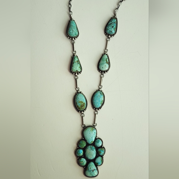 elouise kee | Jewelry | Elouise Kee Navajo Made Sonoran Gold Turquoise ...